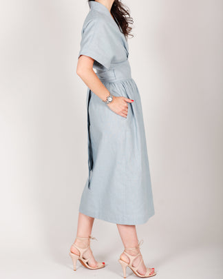 Helena Wrap Dress - PDF Sewing Pattern – Just Patterns