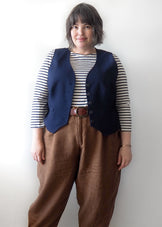 Veronica Vest - PDF Sewing Pattern – Just Patterns