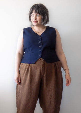Veronica Vest - PDF Sewing Pattern – Just Patterns
